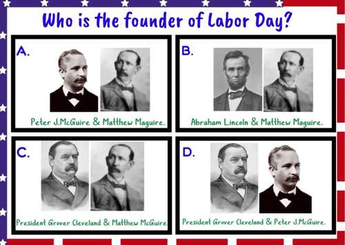 Labor Day Quiz Boom Cards by Disha Digital School | TPT