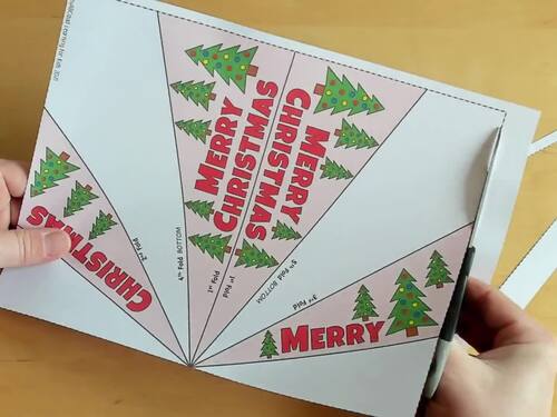 Christmas Paper Airplane Design Templates - Christmas Arts and Crafts