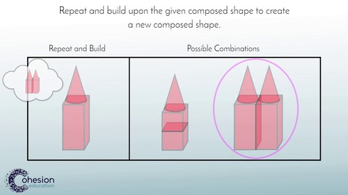 Combine Three-Dimensional Shapes to Create a New Shape by Cohesion ...
