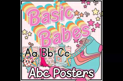 Basic Babes Classroom Décor Bundle by Julia's Colorful Classroom