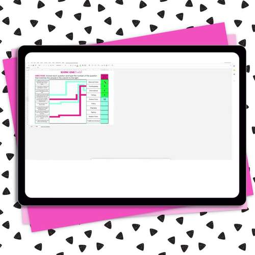 Reading Genre Match Activity--Digital & Print by Books Babbles and Bows