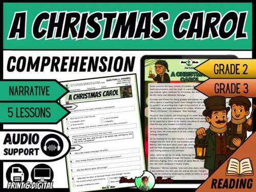 A Christmas Carol | Reading Comprehension | Grade 2/3 by Bitesize Education