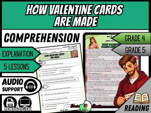 How Valentine’s Cards Are Made | Reading Comprehension | Grade 4/5
