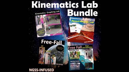 Physics: Kinematics Lab Bundle (One-Dimensional) by Physics Burns