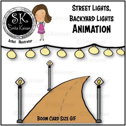 Roads, Animated Street Lights GIF Clip Art by Smita Keisser | TPT