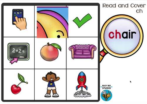 CH WORD TO PICTURE MATCH PHONICS CONSONANT DIGRAPH SUMMER HIDDEN ...