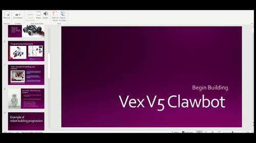 Vex V5 Clawbot Robotics - Robot Construction Building Lesson! Fun ...