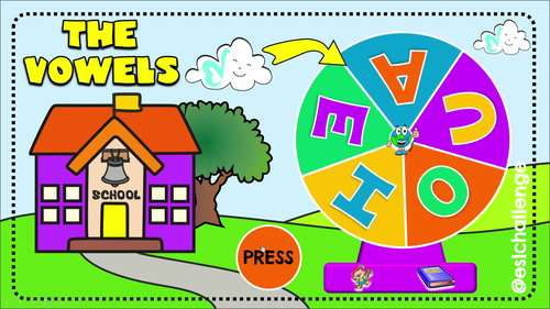 The vowels PowerPoint game by ESLChallenge - English Teaching Resources