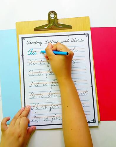 Cursive Handwriting Practice by The Joy in Teaching | TPT