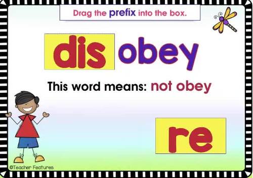 Prefix Suffix & Root Words Game: Word Meaning Practice 2nd 3rd Grade ...