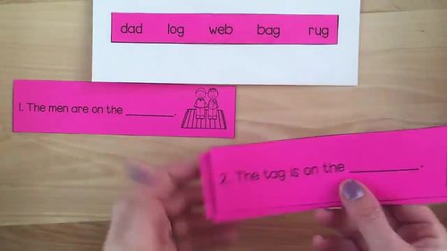 CVC Sentence Practice by Kindergarten Smarts | TPT