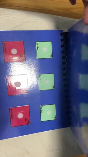 Schedule Flip Book for Students -- Special Education by 2 Helpful Chicks