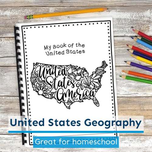U.S. States Geography Report Templates | All 50 States Resource | TPT