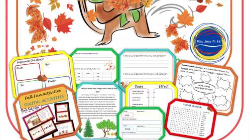 The Leaf Thief by Book Companion Vocabulary by Mrs Lena | TPT