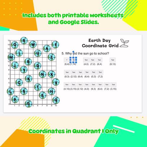 Holiday Riddles Coordinate Grid Activity BUNDLE with Earth Day, Easter ...