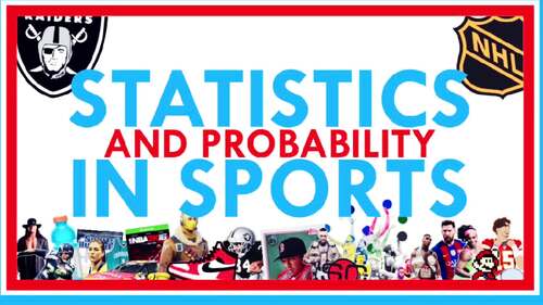 Sports Statistics & Probability curriculum - 150 page workbook with ...