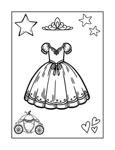 30 Girls Fashion Items Coloring Pages | Printable | Fashion Coloring Sheets
