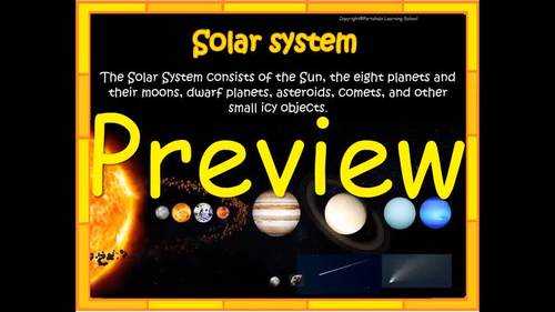 The Solar System - Slides with real Images. POWERPOINT | TpT