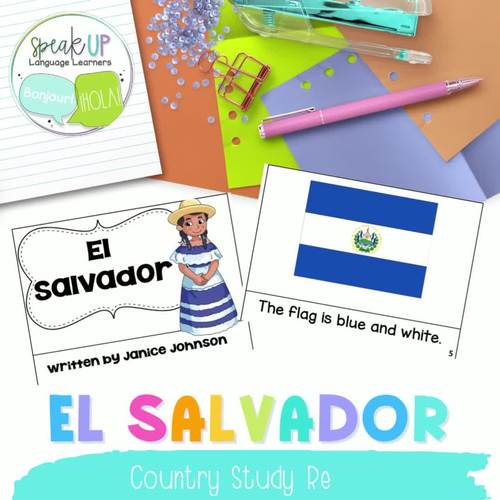 El Salvador Country Study Reader & Activities Print & Digital with ...