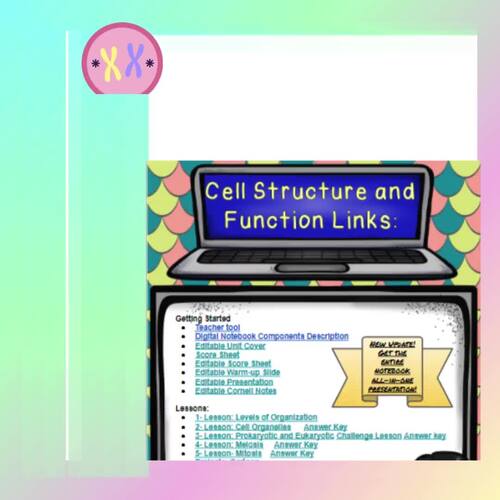 Cells Prokaryotic and Eukaryotic Cells Digital Lesson- Notes Slides ...