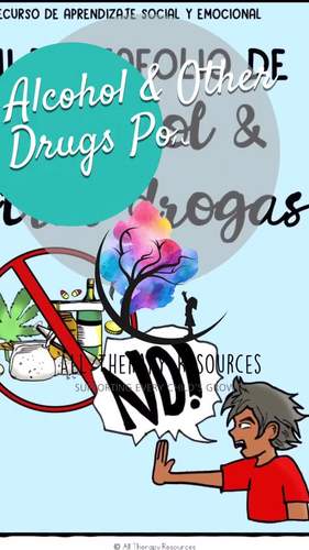ALCOHOL DRUGS PORTFOLIO | Mental Health Awareness Peer Pressure - SPANISH