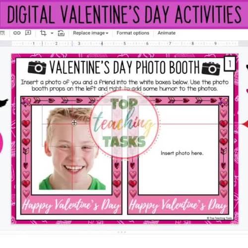 Valentine's Day Digital Activities for Google Classroom by Top Teaching ...