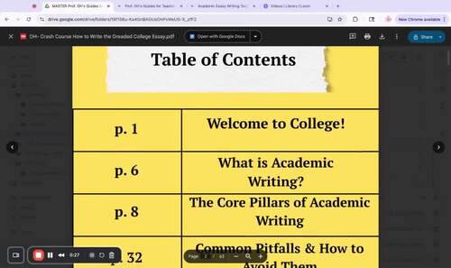 Academic Essay Writing Toolkit BUNDLE: Research Guides + Thesis Worksheets