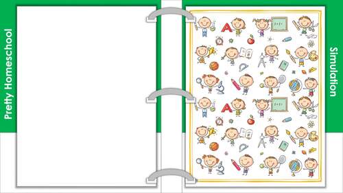 Editable and Printable Portfolio Binder Covers and Spines | School Kids ...