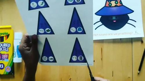 Halloween Speech Craftivity - Witch Sounds! by Tailor Made For Talking