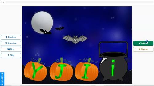 Halloween Alphabet Letter Match Uppercase to Lowercase by AlDee ELA