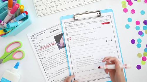 Main Idea, Details & Summarizing Skill Pack - RI.4.2 & RI.5.2 - Print ...