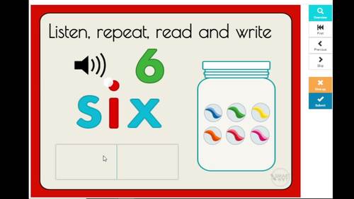 Number Words 0 - 10 | Boom Cards by Smart Way | TPT