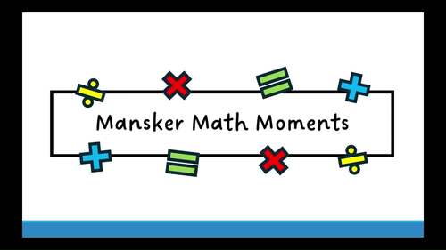 Identifying Fractions on a Number Line Video Lesson by Mansker Math Moments
