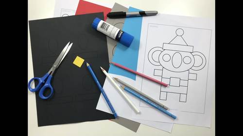 Christmas Elementary Art Lesson Plan - Santa Koala by Kerry Daley