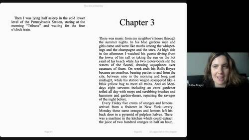 Great Gatsby Guided Reading | Close Reading & Literary Analysis Ch 3 Part 1