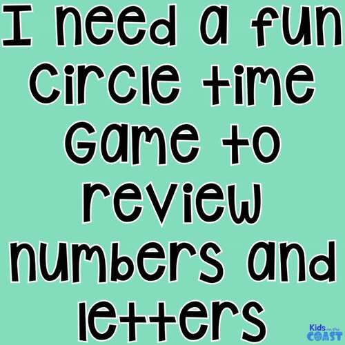 Thanksgiving Circle Time Hide & Seek Activity for Numbers & Letters ...