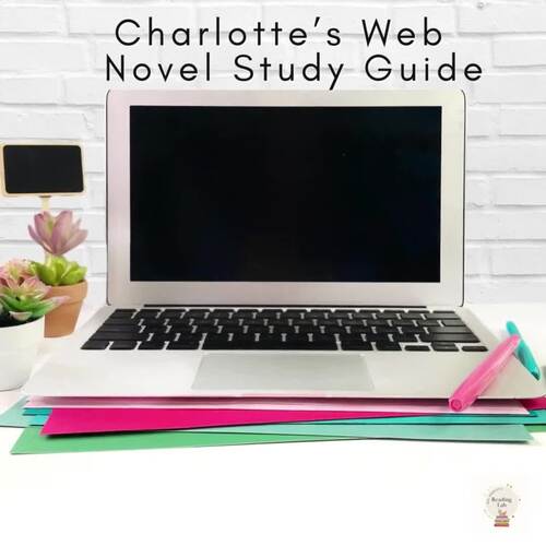 Charlotte's Web Novel Study Guide and Cafe Day Activities for 2nd Grade