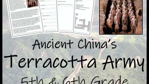 Terracotta Army Close Reading Comprehension Activity | 5th Grade & 6th ...