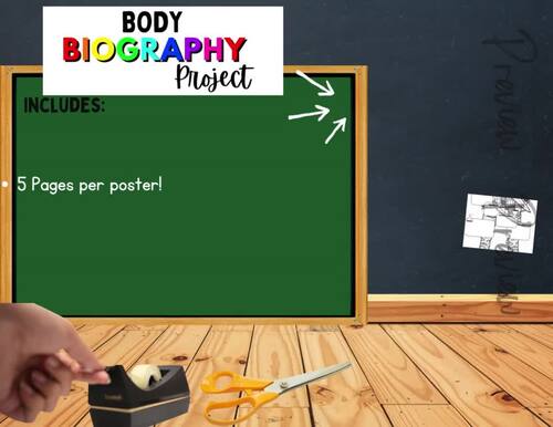 The Hobbit Novel Study Posters Body Biography Project Special Education ...