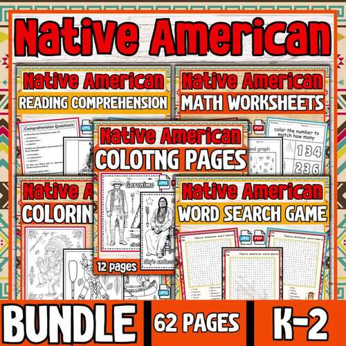 Native American heritage month Bundle | November activities ...