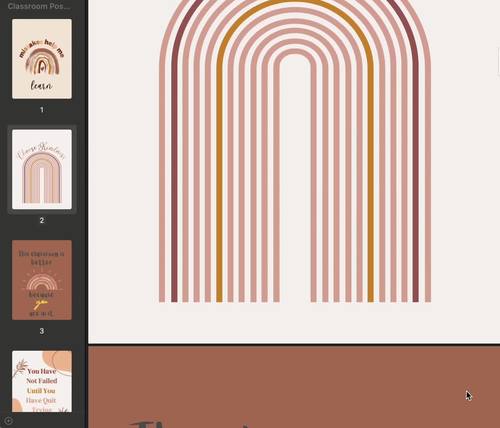 12 Boho Classroom Posters, Printable Wall-art, Classroom signs, Teacher ...