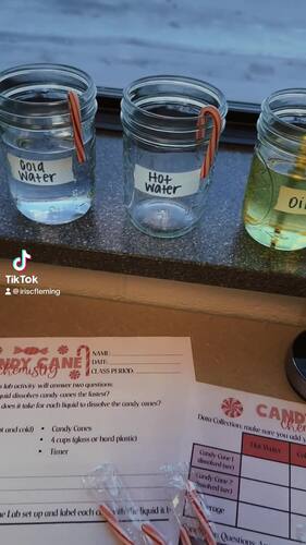 Candy Cane Chemistry by Illuminate with Iris | TPT