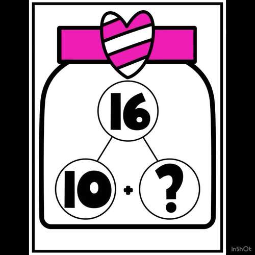 Numbers Bonds & Teen Numbers Matching Cards for Kindergarten | Spring ...