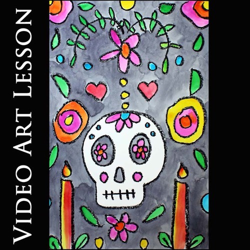 Dia de Los Muertos | Day of the Dead Sugar Skull Design Hispanic ...