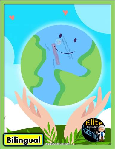 Earth Day BILINGUAL Unit: Día de la Tierra- PowerPoint, Activities ...
