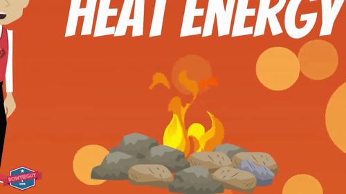 Heat Energy Student Information Video by Bow Tie Guy | TPT