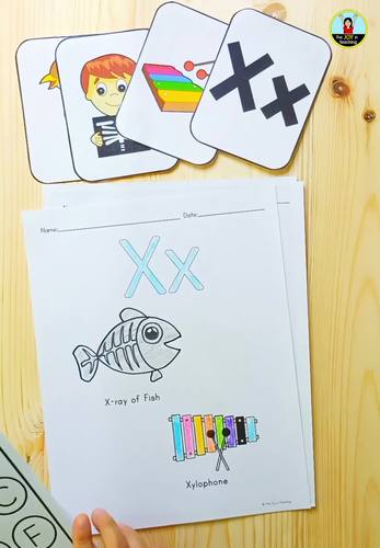 Letter of the Week X Activities for Preschool and Kindergarten | TPT