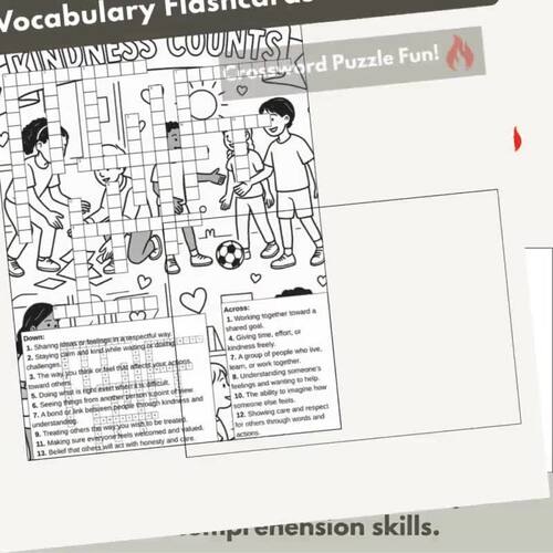 Kindness Counts: Social Emotional Learning Puzzle Pack for Grades 3–6