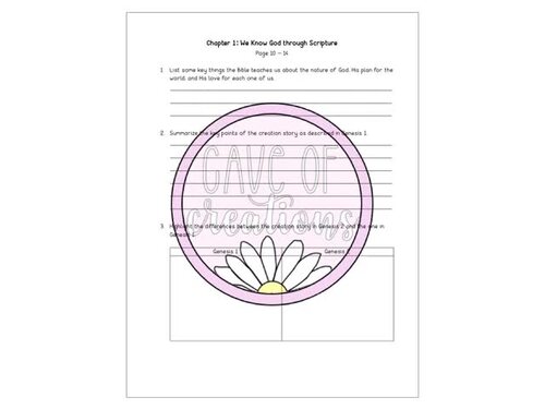 Religion Growing in Faith - Grade 6 Workbook and Assessments | TPT