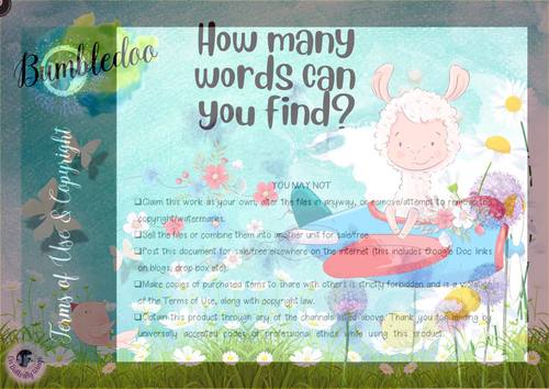 Spelling Games Grade 3 Weeks 31 to 40 by On Butterfly Wings | TPT